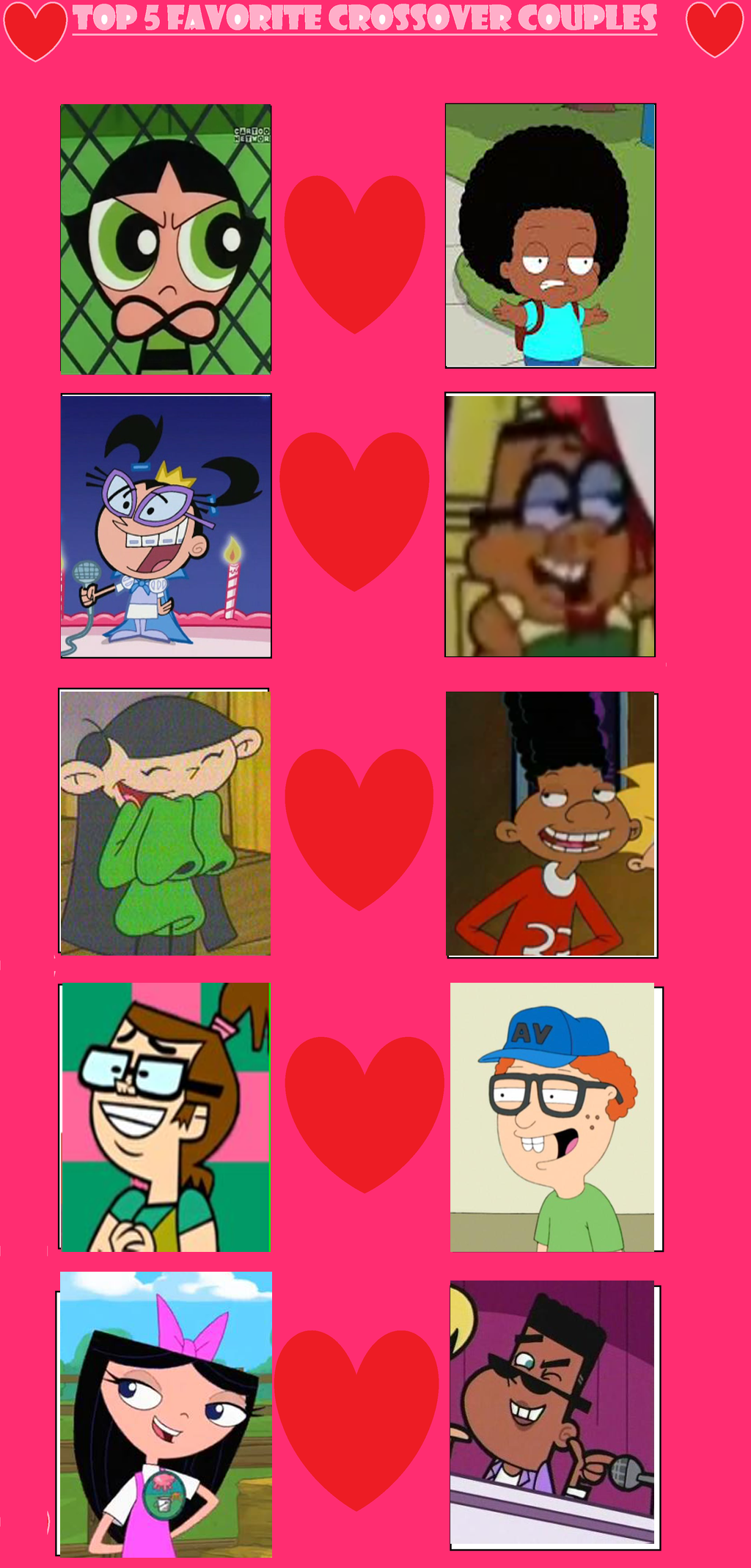 My Favorite Crossover Couples by kTd1993 on DeviantArt