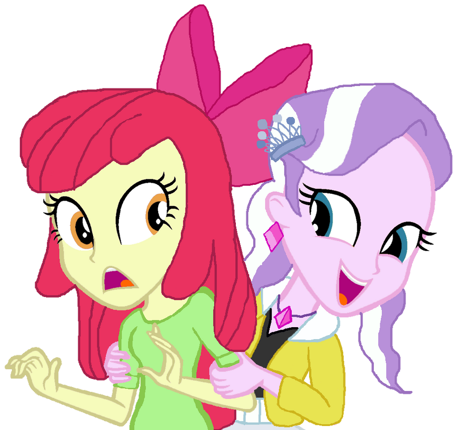 Hello Applebloom -Diamond Tiara! by kTd1993 on DeviantArt