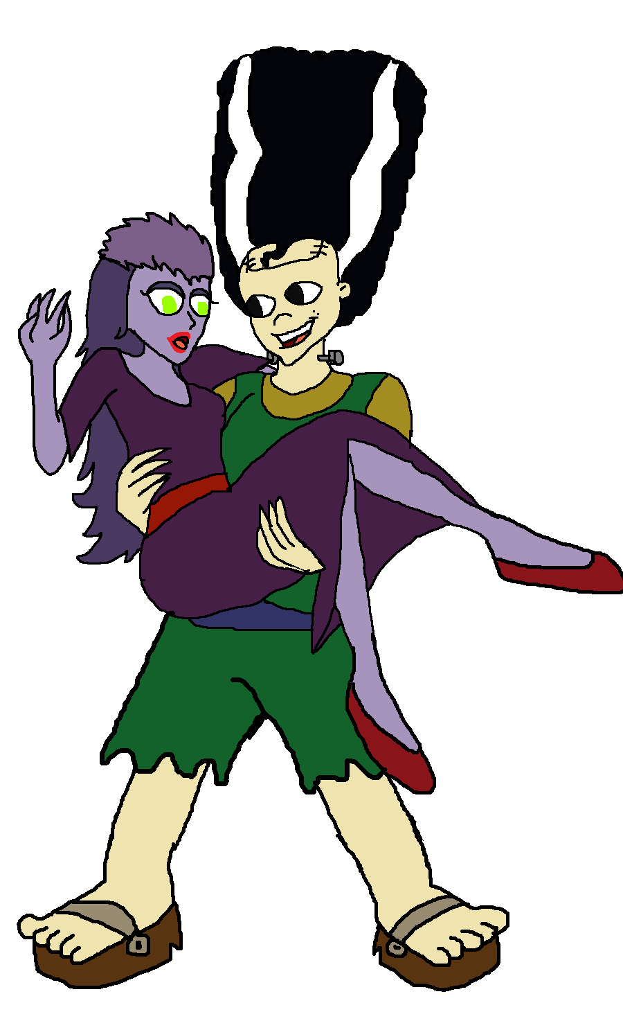 Elsa Carrying Sibella by kTd1993 on DeviantArt