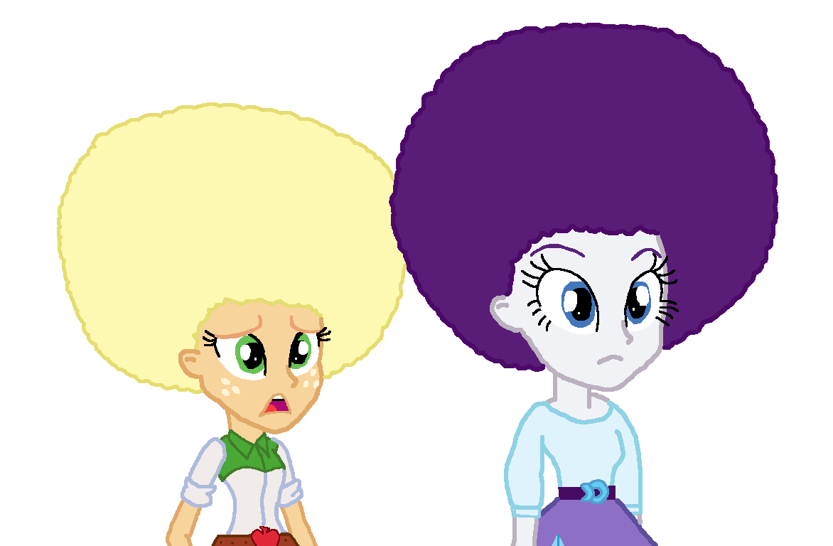 Rarijack with Afros by kTd1993 on DeviantArt