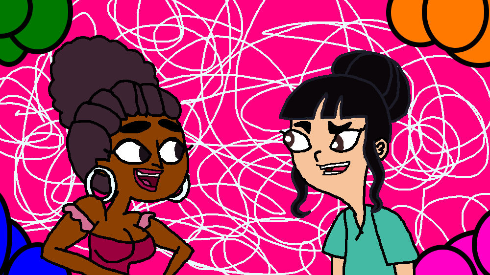 Stacy and Anne Maria with Bun Hairstyle by kTd1993 on DeviantArt