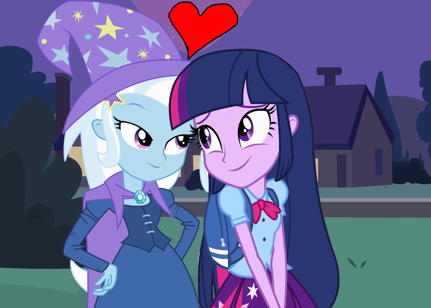 3D4D Art Trade- Twilight x Trixie by kTd1993 on DeviantArt