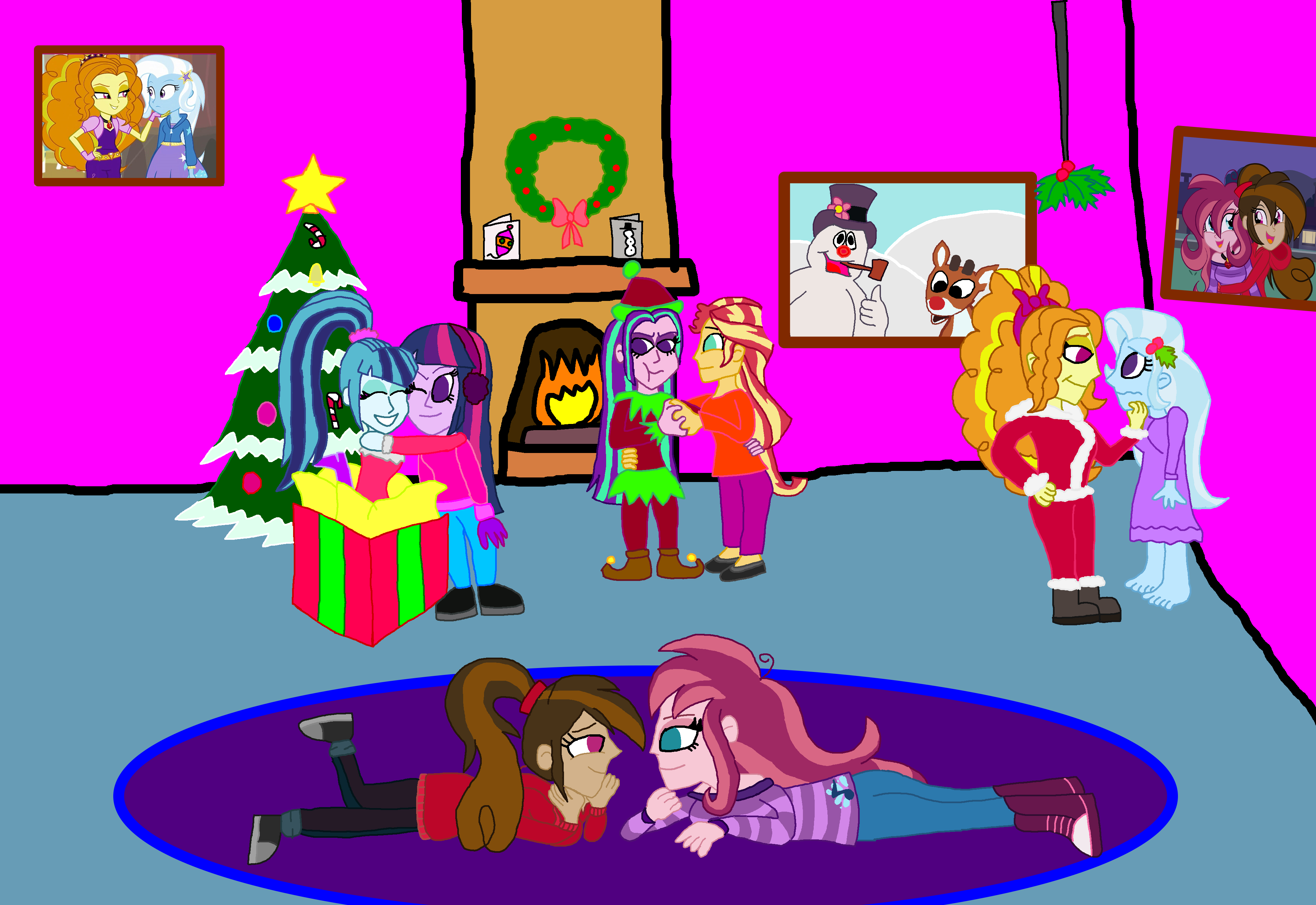 A Dazzling Christmas by kTd1993 on DeviantArt