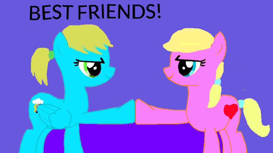 Best Friends mlp style by WhimsicalBella on DeviantArt