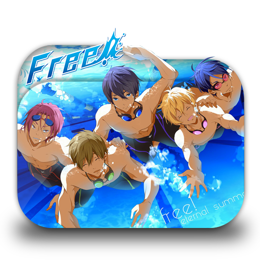Anime Free! Eternal Summer Folder Icon by Minacsky-saya on DeviantArt