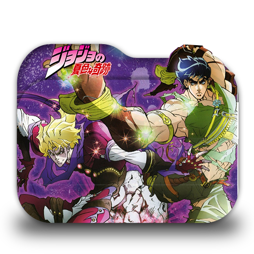 JoJo's bizarre adventure:Phantom Blood Folder Icon by Minacsky-saya on ...