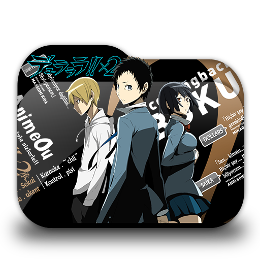 Durarara!!x2 Shou Folder Icon by Minacsky-saya on DeviantArt