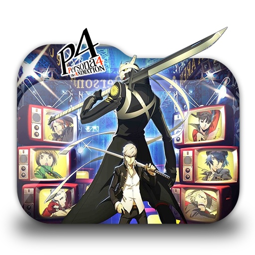 Persona 4 The Animation Folder Icon by Minacsky-saya on DeviantArt