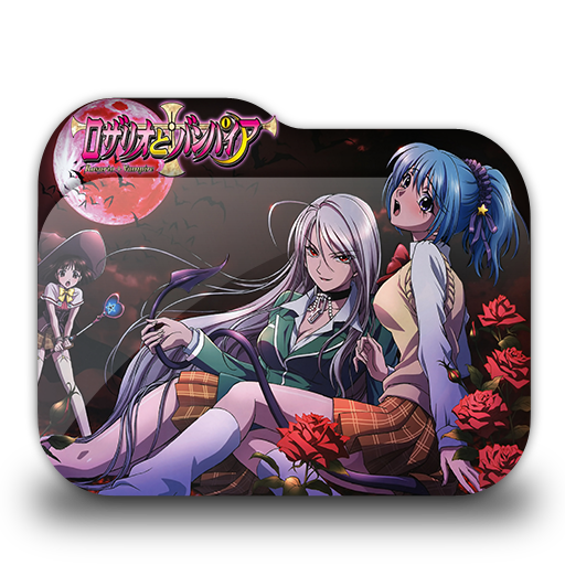 Rosario + Vampire Folder Icon by Minacsky-saya on DeviantArt