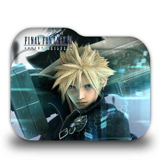 Final Fantasy VII : Advent Children Folder Icon by Minacsky-saya on ...