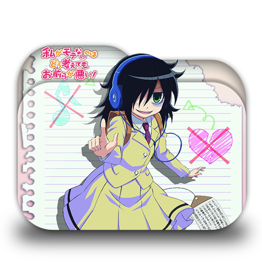 WataMote Folder Icon by Minacsky-saya on DeviantArt