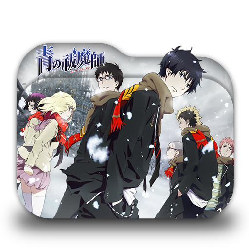 Ao No Exorcist Folder Icon by Minacsky-saya on DeviantArt