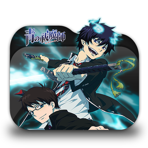 Ao No Exorcist Folder Icon by Minacsky-saya on DeviantArt