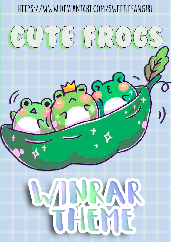 Cute Frogs Winrar Theme by SweetieFanGirl on DeviantArt