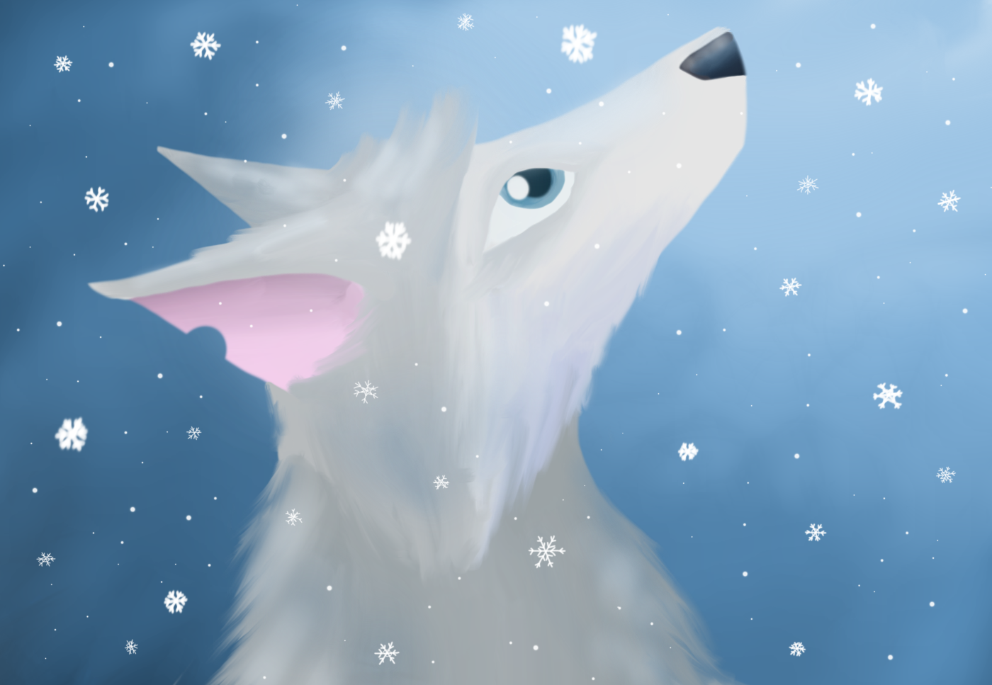 AJ Arctic wolf by FlammingSkies on DeviantArt