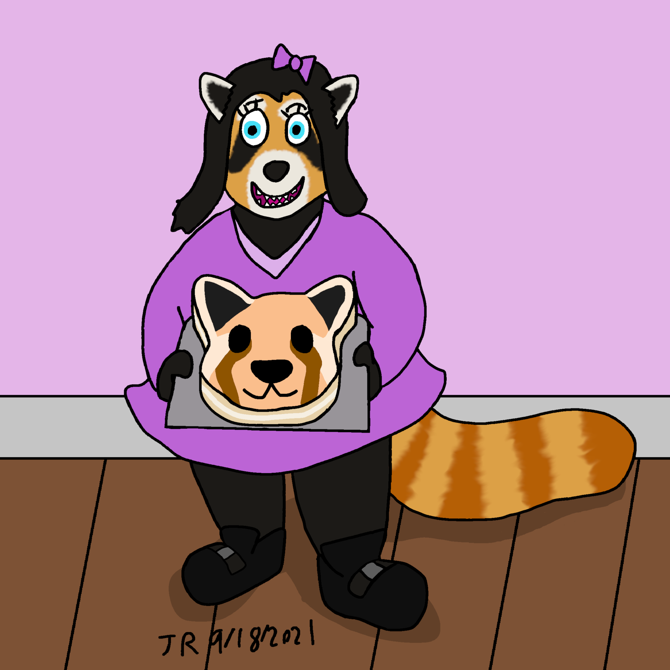 Rosie Celebrates International Red Panda Day by Joshua-Reynard on ...