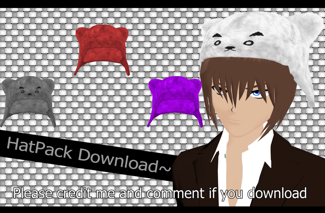 Hat Pack [MMD] [DL] by Deiroko on DeviantArt