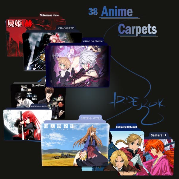 Anime Folders by Arderok on DeviantArt
