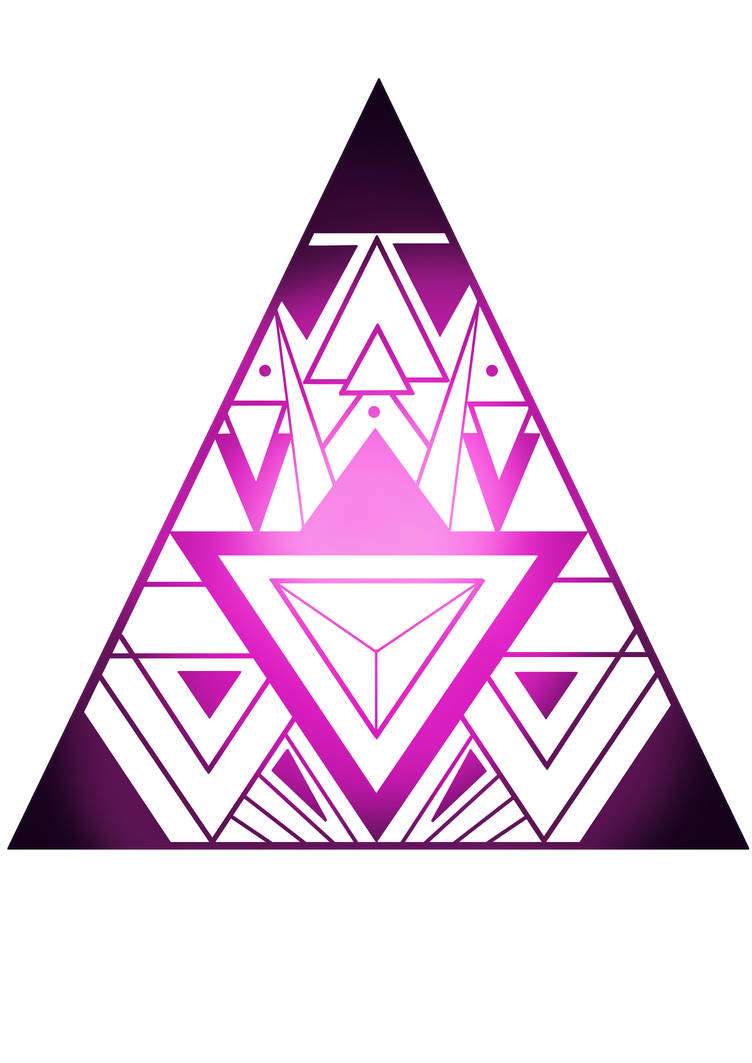 purple triangle design by sianjarvis93 on DeviantArt