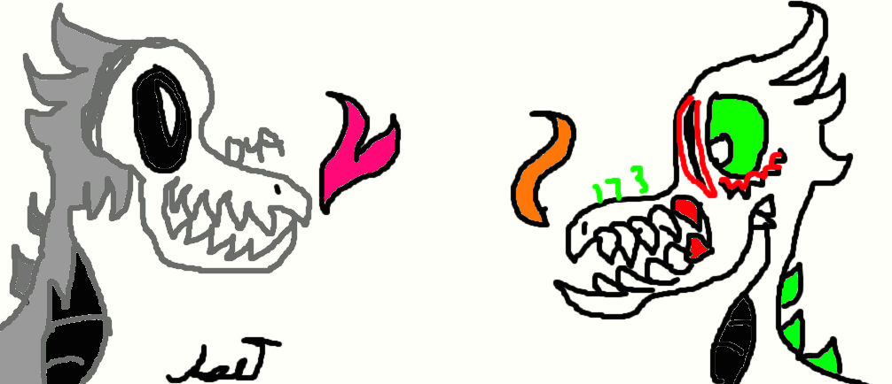 Dragon SCP-173 and SCP-049 by ThedragonsoftheCAT on DeviantArt