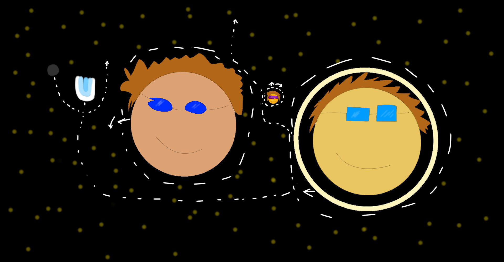 Planets Friends by Lubashk on DeviantArt