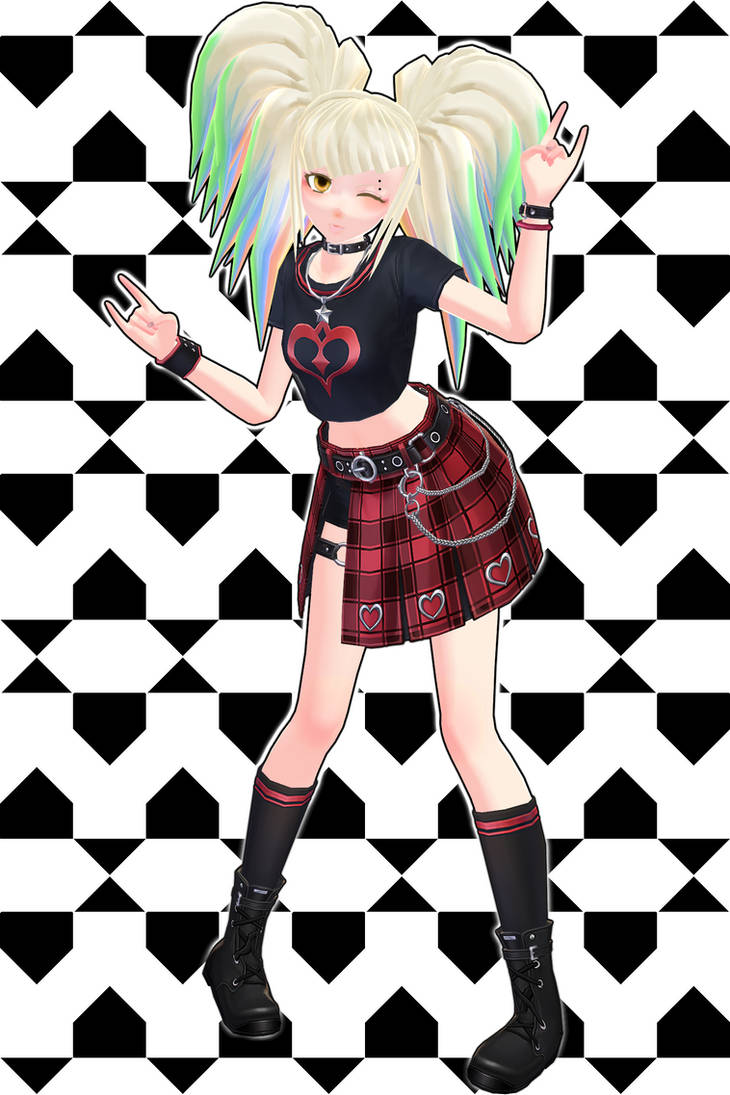TDA Punk MAYU DL by Sandra-MMD on DeviantArt