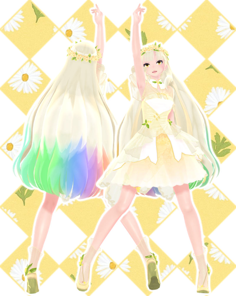 TDA Spring Flower MAYU by Sandra-MMD on DeviantArt