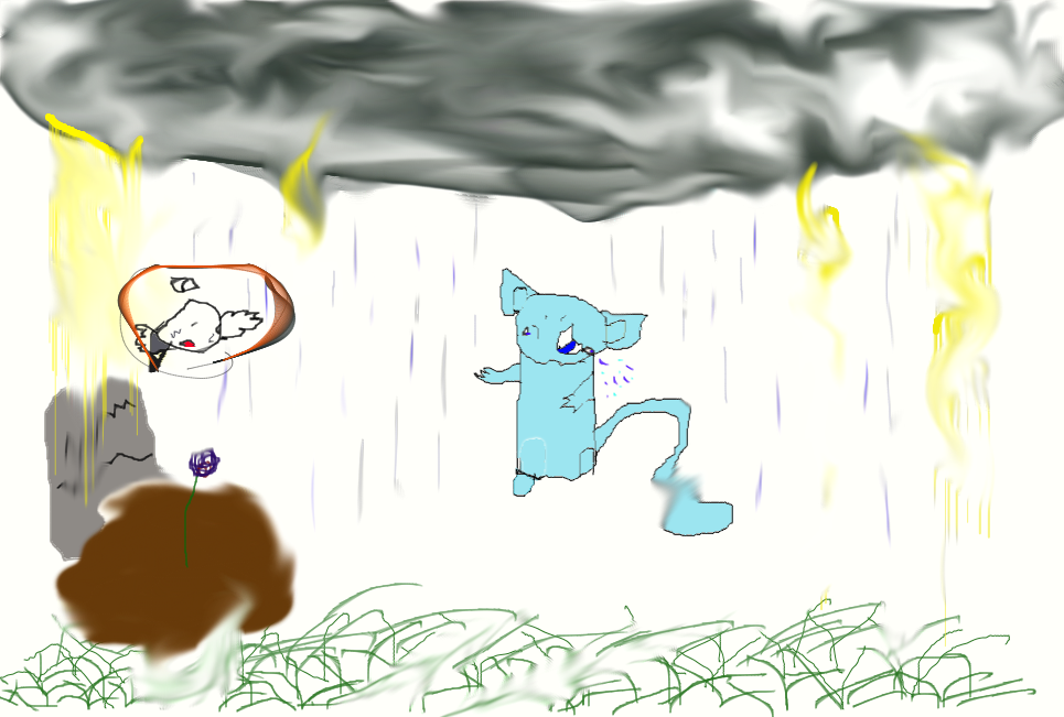 Sad Mew by JolteonCyndaquil on DeviantArt