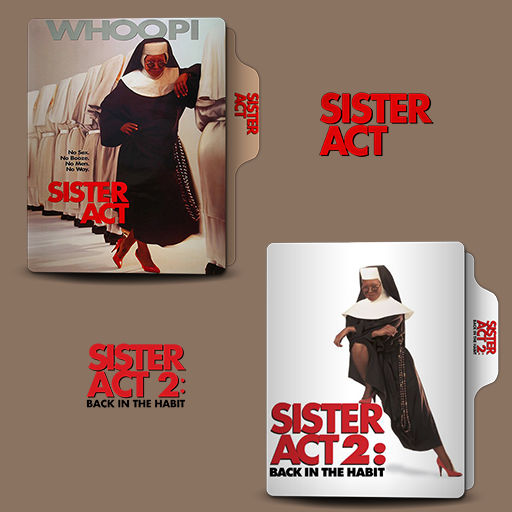 Sister Act 1 - 2 (1992 - 1993) Folder Icon by van1518 on DeviantArt