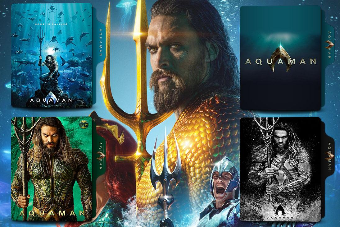 Aquaman (2018) Folder Icon 2 by van1518 on DeviantArt
