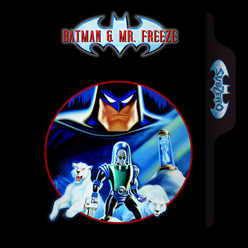Batman and Mr. Freeze (1998) Folder Icon by van1518 on DeviantArt
