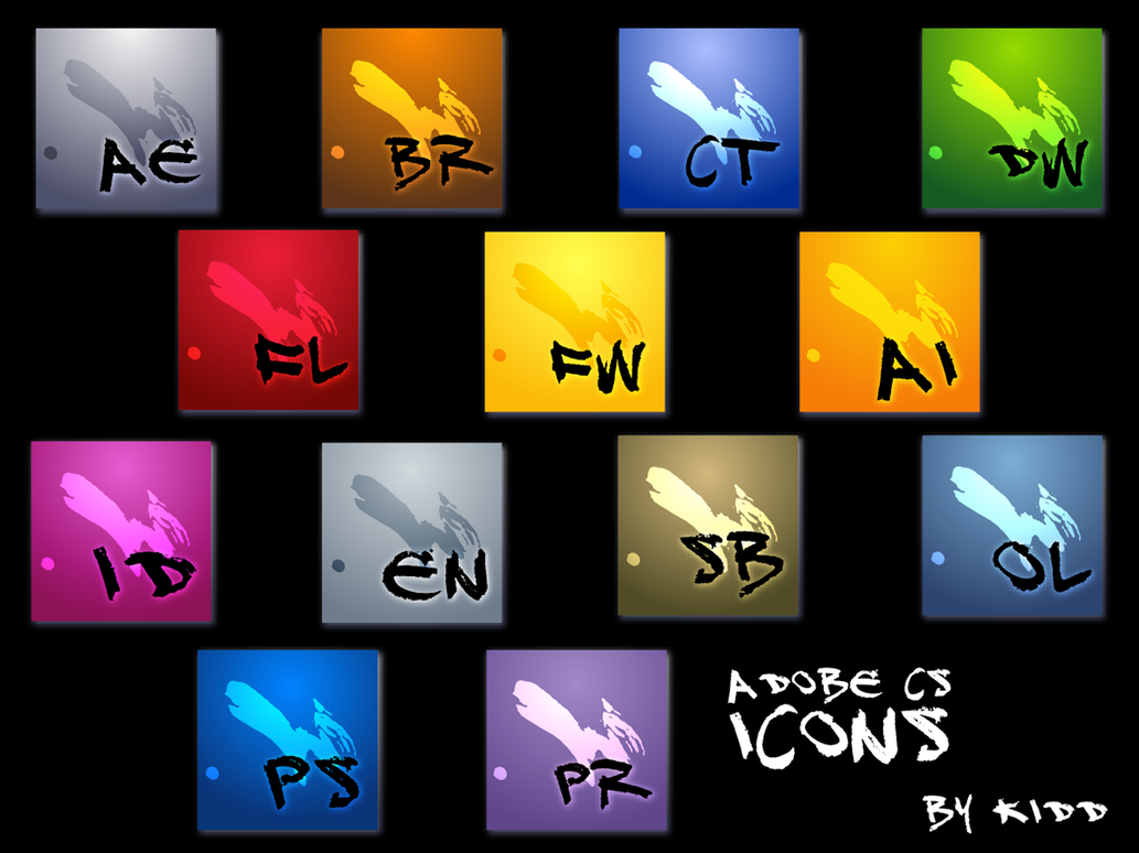 Adobe CS Icon Set by cchuat0324 on DeviantArt