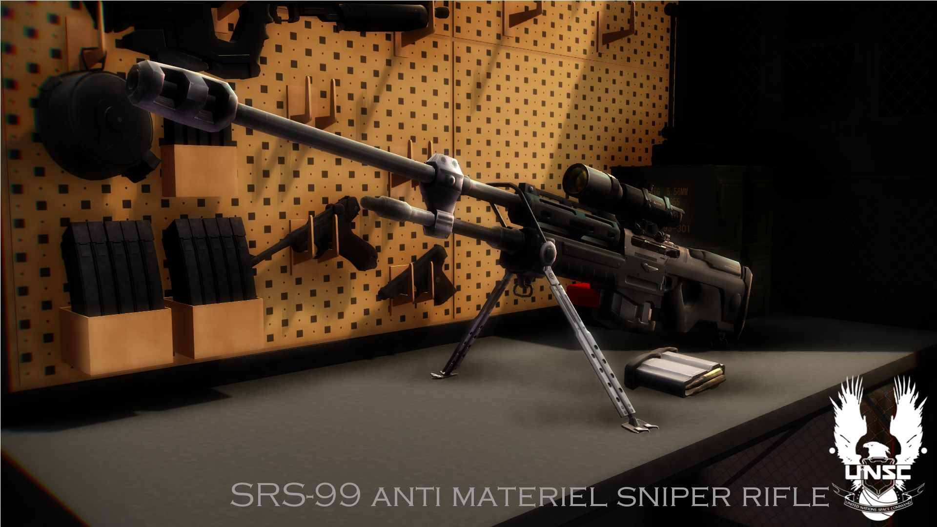 [MMD/HALO]SRS99 AM Sniper Rifle DL! by MGZweiis on DeviantArt
