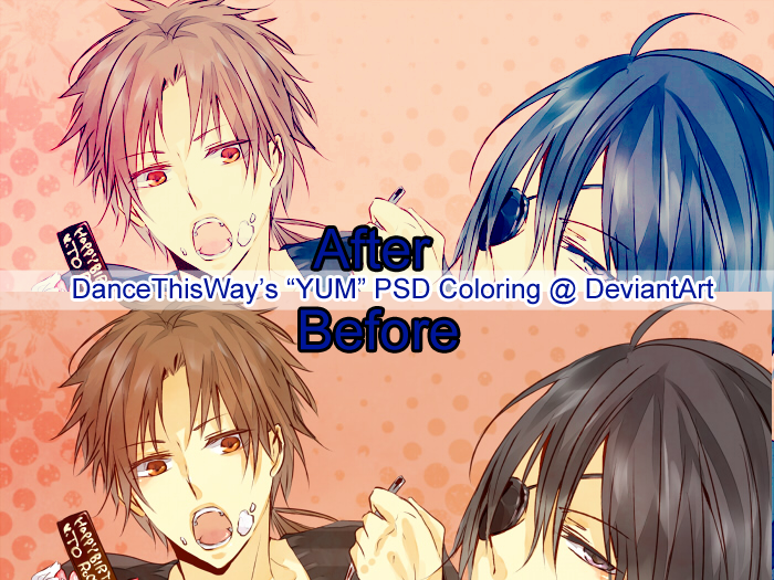 YUM Psd Coloring by DanceThisWay on DeviantArt