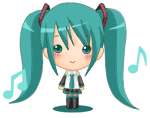 Miku Hatsune Running.gif by Scaraphanx on DeviantArt