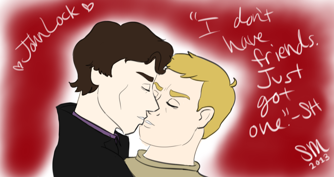 Johnlock Fan Art Fluff