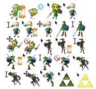 Cursor: Zelda Mass Set by BlastedSpammer on DeviantArt