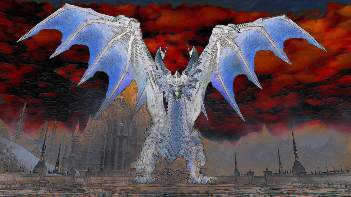 FFXIV Vishap Re Colour by Stigmar on DeviantArt