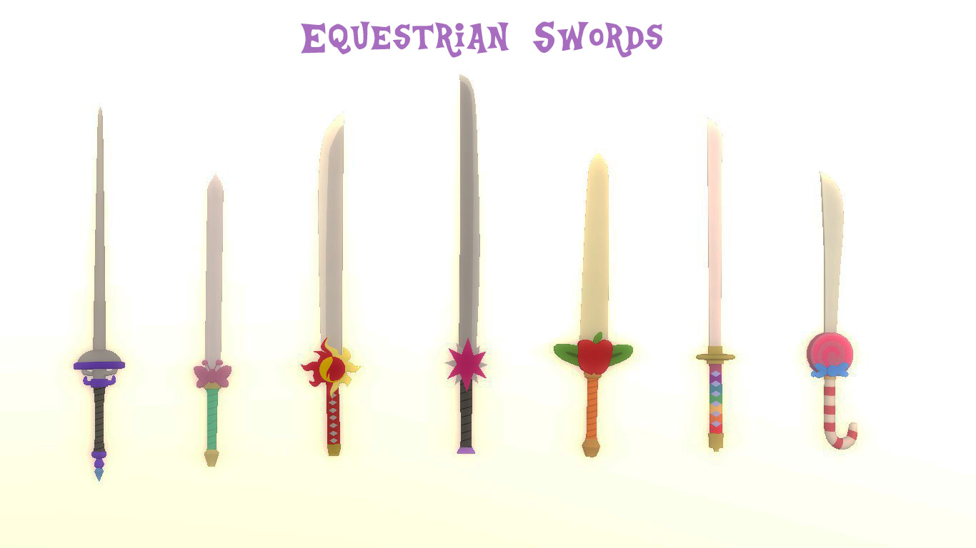[DLC] Equestrian Swords by Blackbelt2297 on DeviantArt