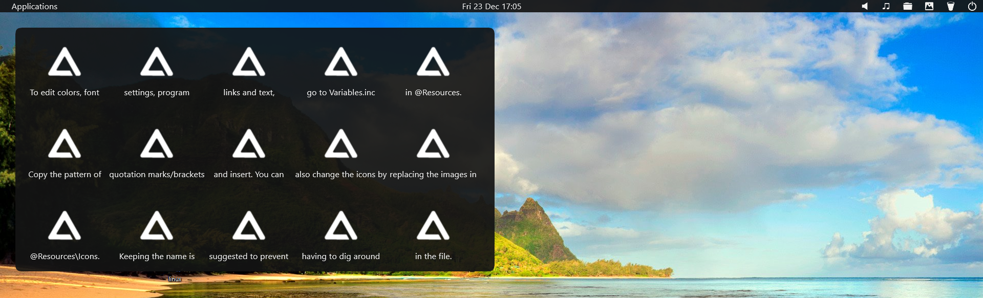 Linux Bar 1.0 by shivershark on DeviantArt