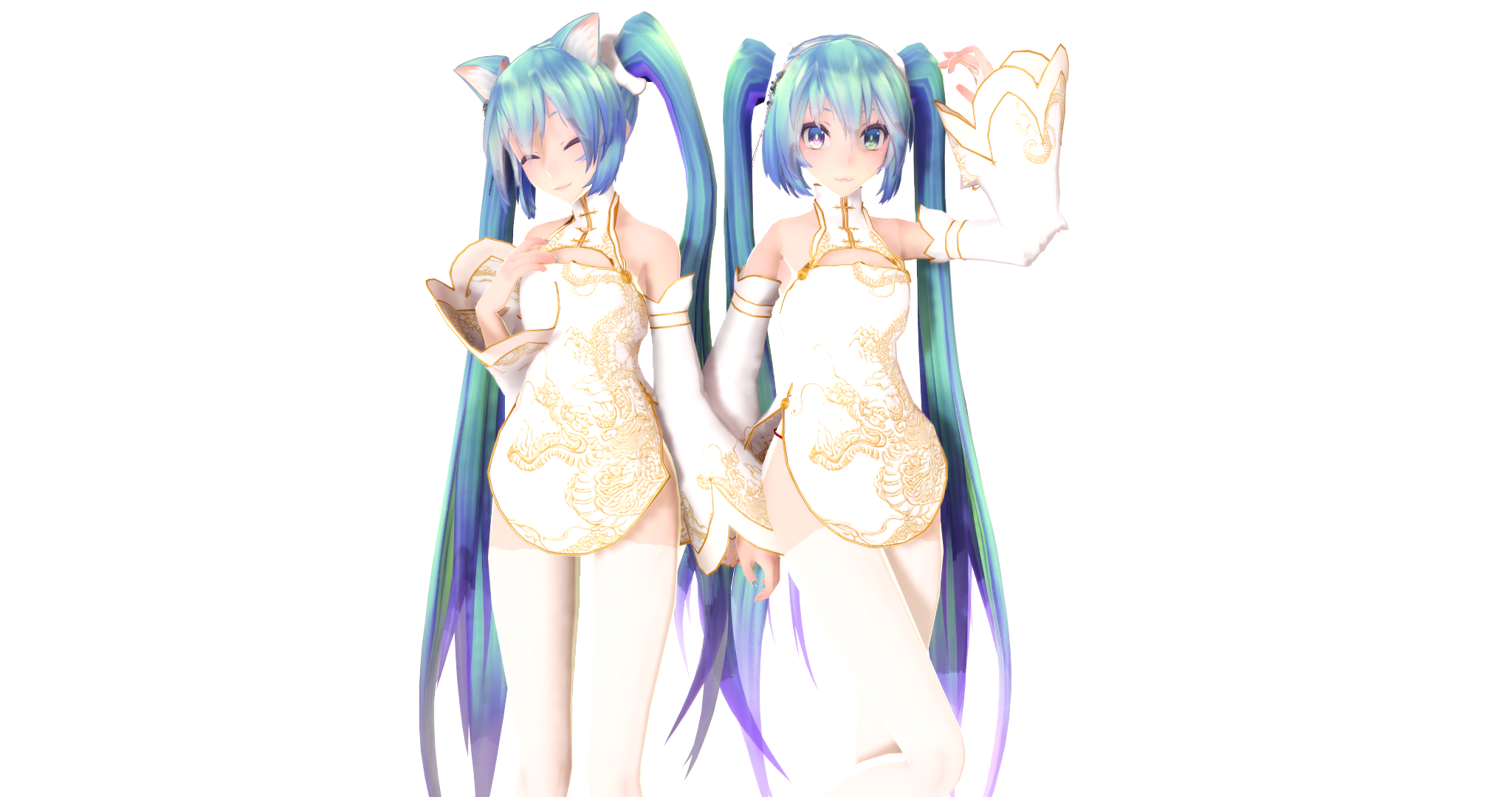 [MMD] TDA Chinese Dress Miku (Model DL) by w-Yumiko-w on DeviantArt