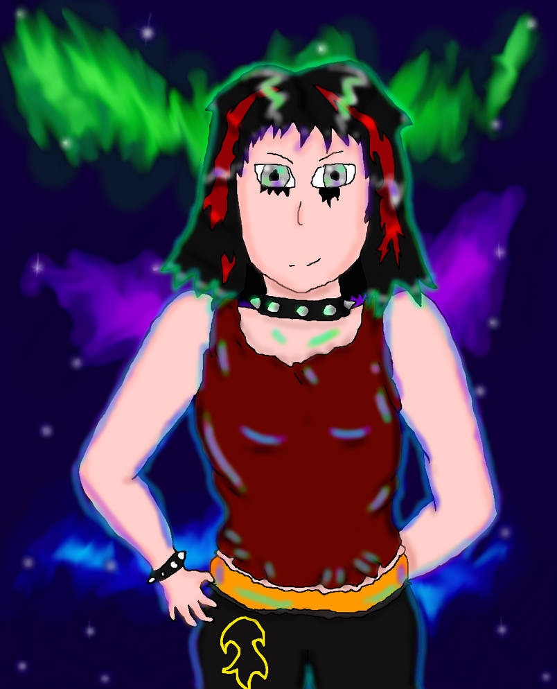 Human Ruby colored by Rubylitche45 on DeviantArt