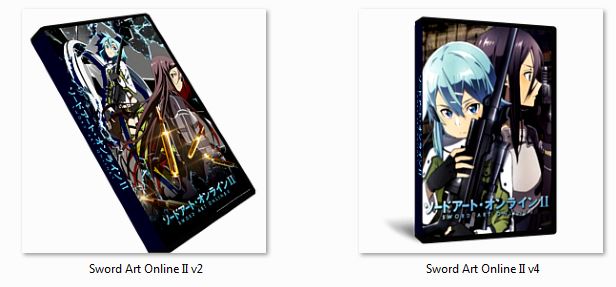 SAO II icons by Baitzee on DeviantArt