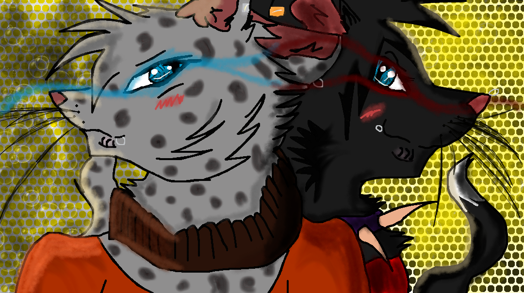 Scourge x Ashfur:Side By Side by arnold088 on DeviantArt
