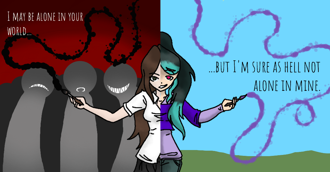 One Person, Two Realities... by ParanormalLivia17 on DeviantArt