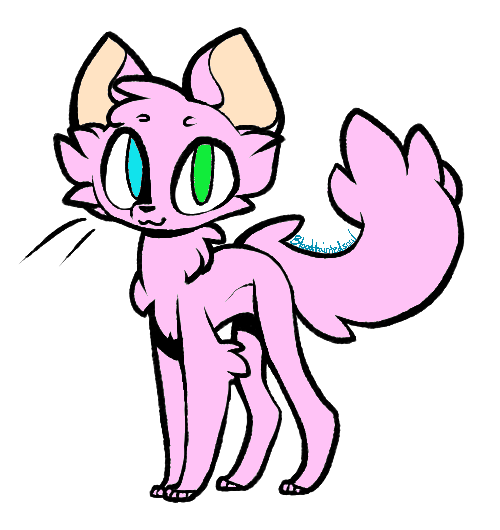 Blossom Catine Adoptable (OPEN) by Nickia5775 on DeviantArt