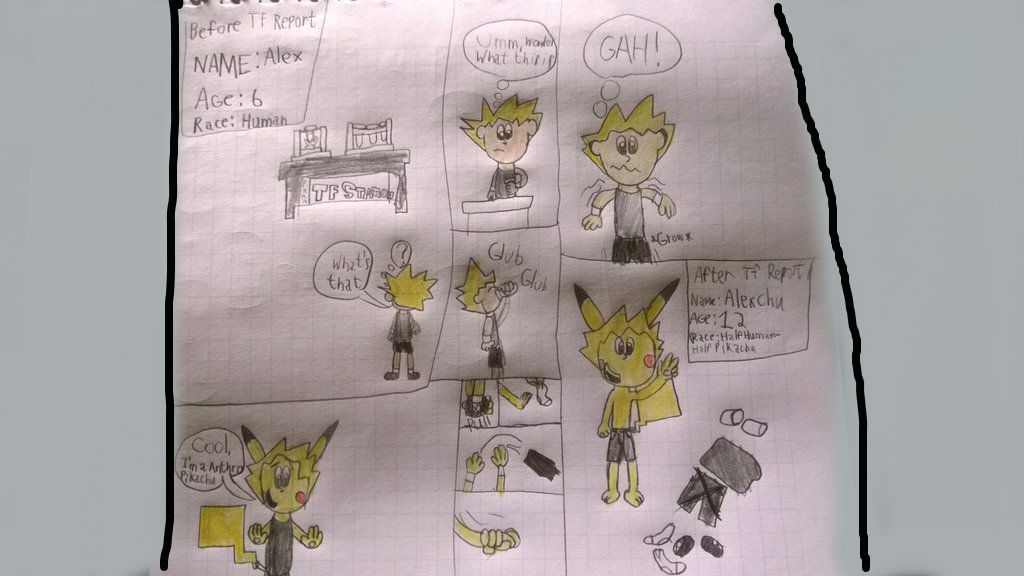 Anthro Pikachu TF by Mobysimmo on DeviantArt