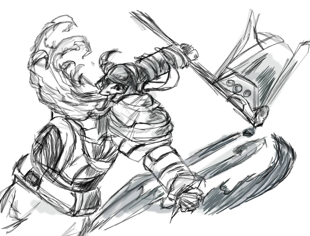 Angry dwarf by Doodlesfactory on DeviantArt