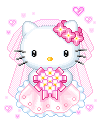 Hello Kitty Running Gif by hello-kitty-hugs on DeviantArt