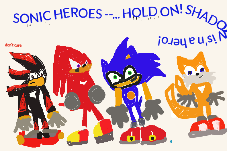 Shadow heroes? by SilverTheHedgehog590 on DeviantArt